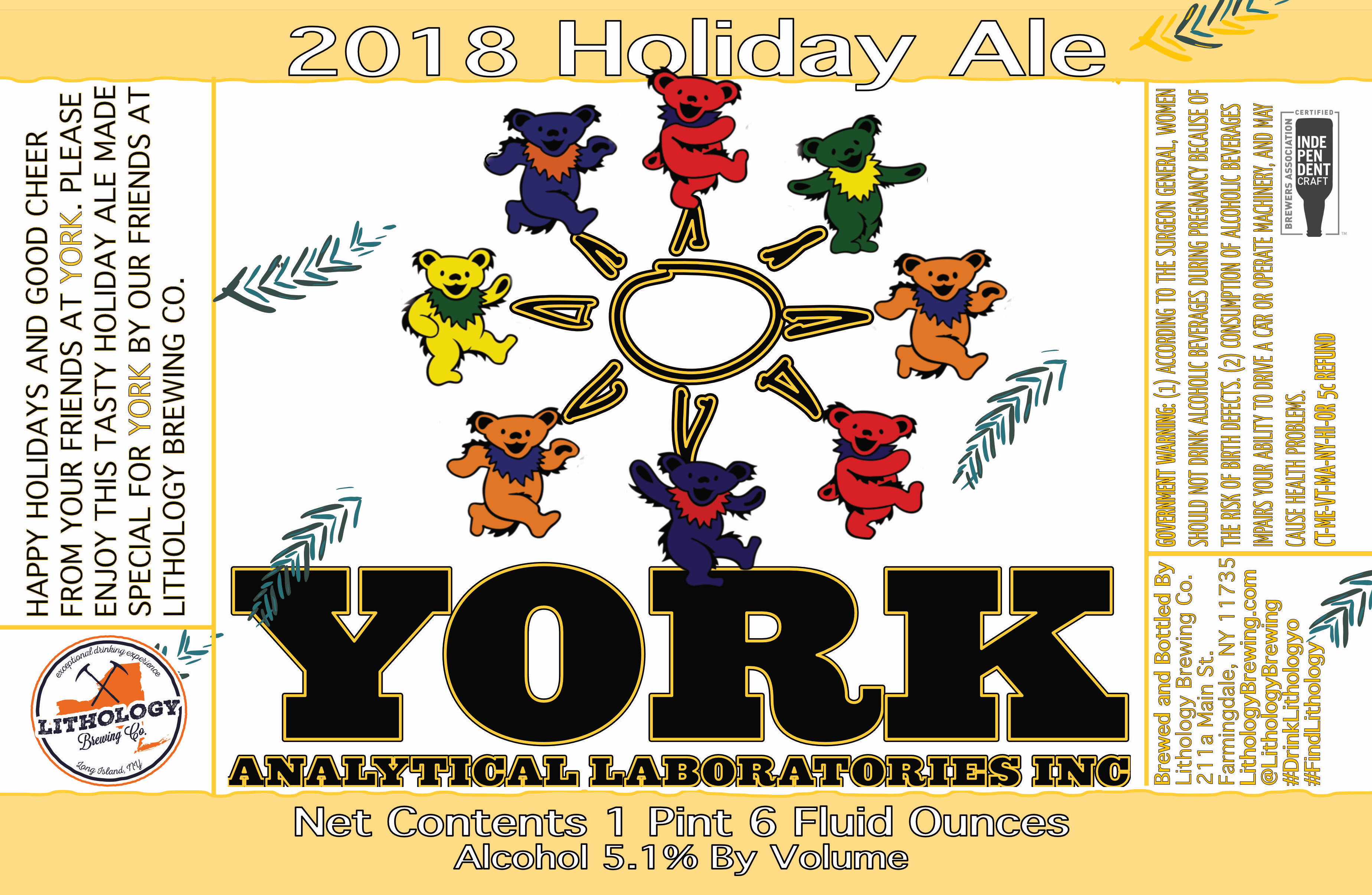 2018 Holiday Ale - York Lab