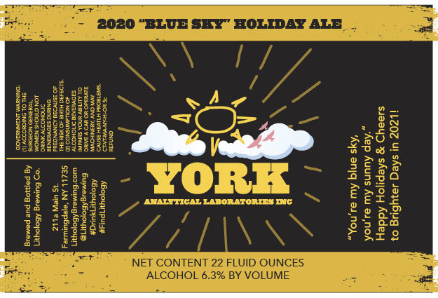 Introducing the YORK "Blue Sky" Holiday Ale - York Lab