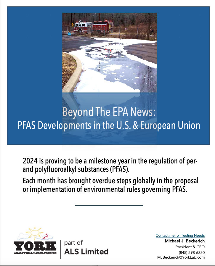 PFAS Contamination in Drinking Water